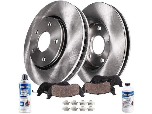 For 1990-2001 Mitsubishi Eclipse Brake Pad and Rotor Kit Detroit Axle ...