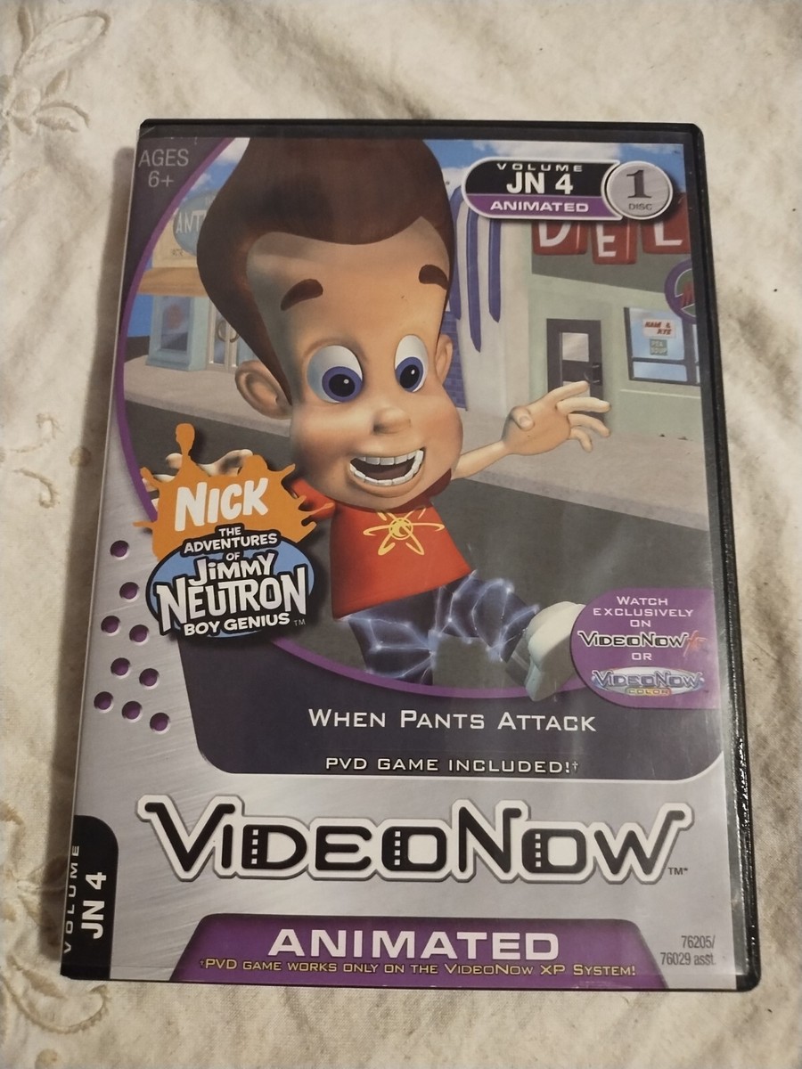 Jimmy Neutron Wanneer Broek Aanval Vhs