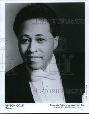 Press Photo Vinson Cole, Opera Singer - lrp34314 | eBay