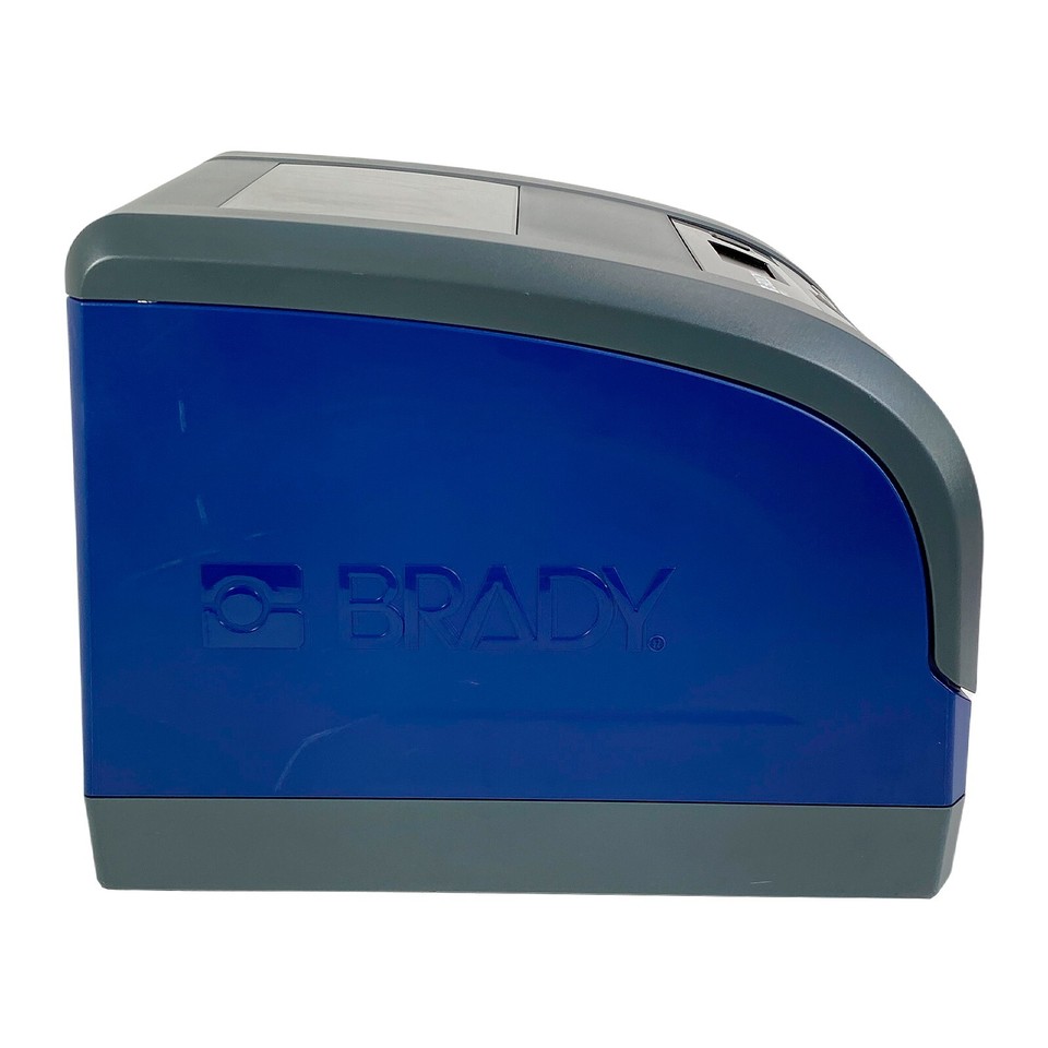 BUNDLE Brady BBP33 Thermal Transfer Label Printer 300dpi LAN USB Auto ...