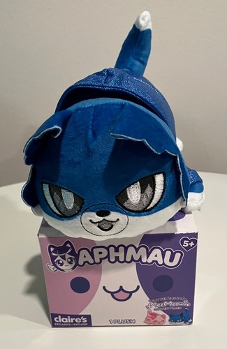 Brand New Aphmau MeeMeow RARE Ein wolf cat plush Claire's Exclusive | eBay