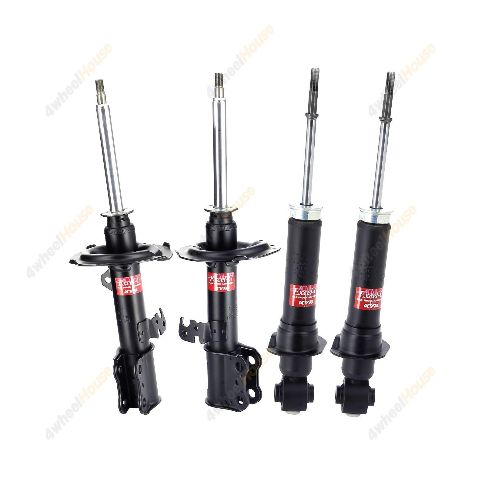 4 x KYB Strut Shock Absorbers Excel-G Front Rear 334278 334277 341278 ...