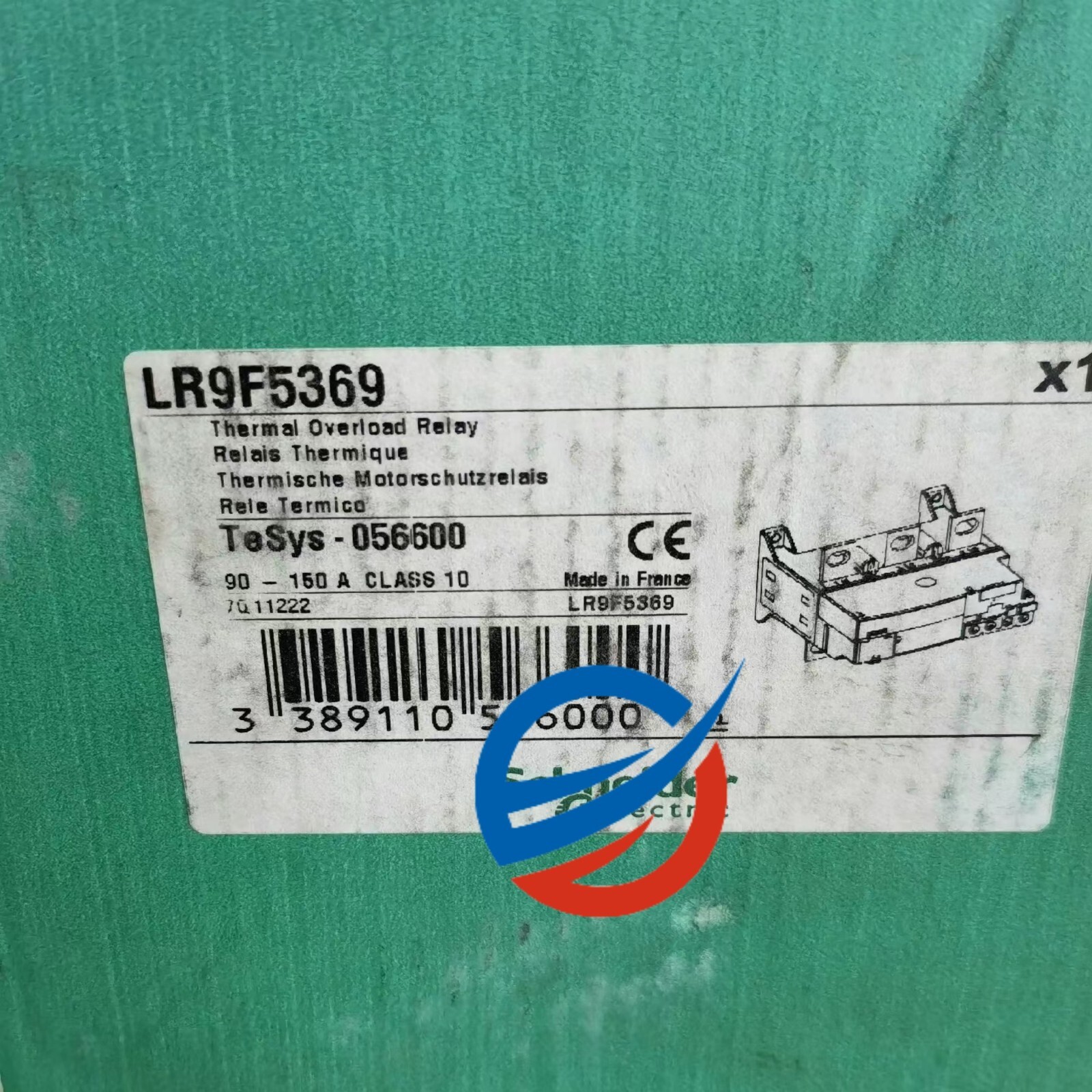 New original LR9F5369 electronic thermal overload relay, fast shipping ...