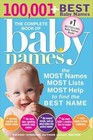 The Complete Book of Baby Names : The Most Names (100,001+), Most ...