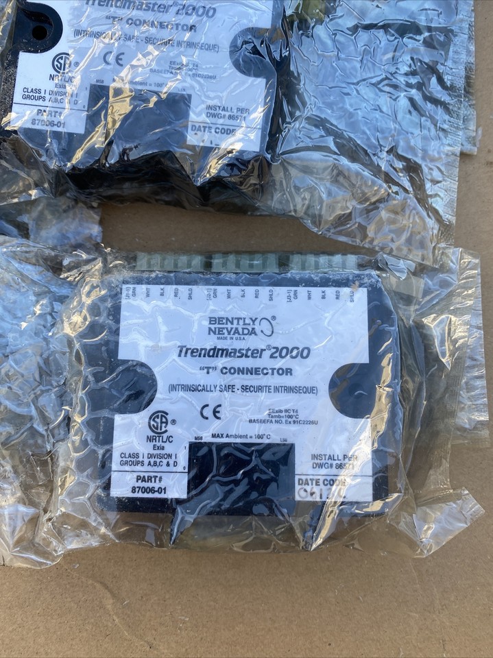 4- New GE Bently Nevada Trendmaster 2000 Transducer Interface Module ...