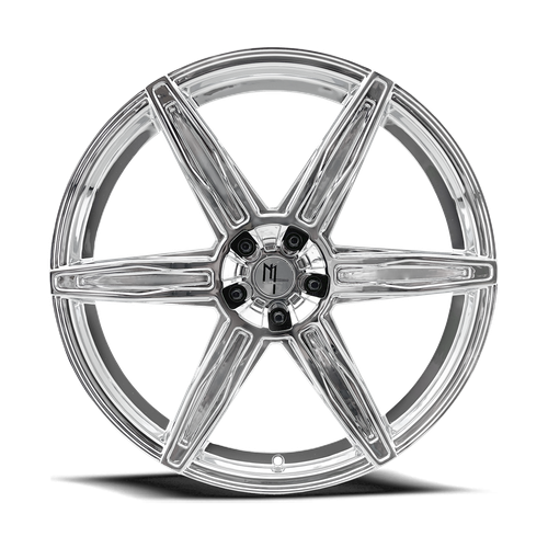1 New Modern Luxury MLF-11 Wheel Chrome Custom 22x9.5 6x135 22" 6 Spoke ...
