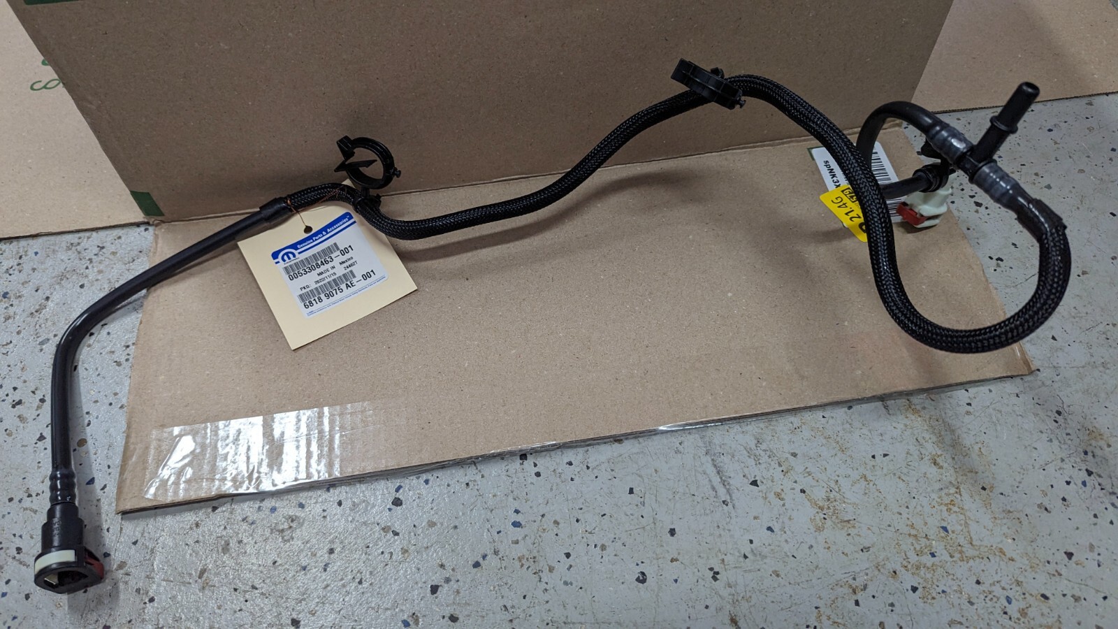 Vapor Canister Purge Valve Hose Connector-Limited, VIN: G Mopar ...