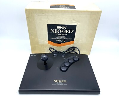Neo Geo AES CD CDZ Controller Joystick PRO-GEAR SPEC NGL-0 SNK Boxed ...
