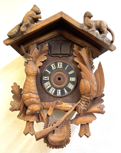 Vintage German Black Forest Cuckoo Clock Case | eBay