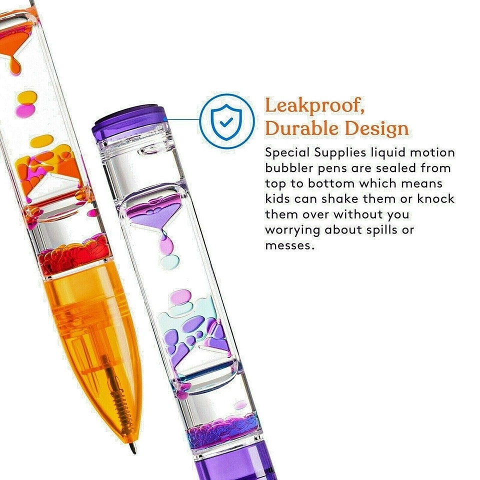 Liquid Lava Like Motion Timer Pen Multi Colored Fidget Color May Vary 2 ...