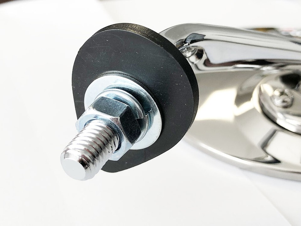 Morris Minor PAIR Polished Stainless Steel Wing Mirrors Convex | eBay UK