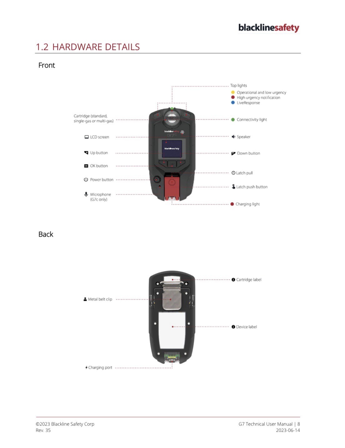 Blackline Safety G7x Two Devices Plus Blackline Safelite Bridge | eBay