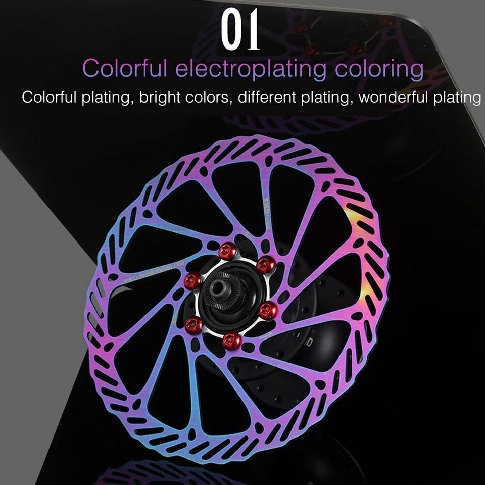 VXM Bike Disc Brake Rotor 160mm 180mm Bicycle MTB Mountain Bike 6 Bolts ...