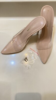 Fashion Nova Clear Slip On Shoes Size 7 NEW | eBay