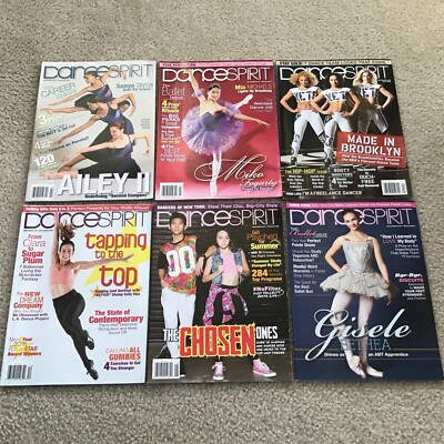 Dance Spirit Magazine Lot of 6 - 2015-2016 | eBay