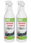 HG Grease Away Degreaser Spray 500ml Heavy Duty Kitchen and Surface ...