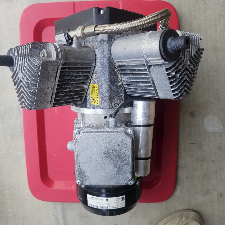 Midmark Power Air P52 Dental Air Compressor Head- Tested (MFG 2018) | eBay