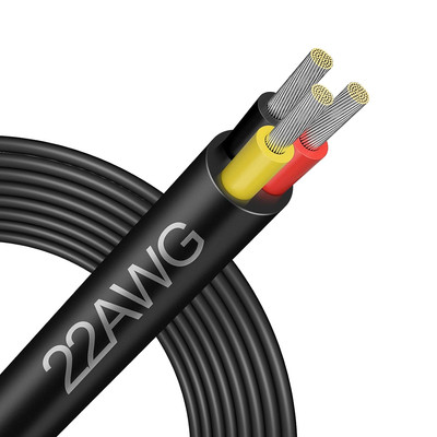 Cable - 3 Conductor 22 Awg