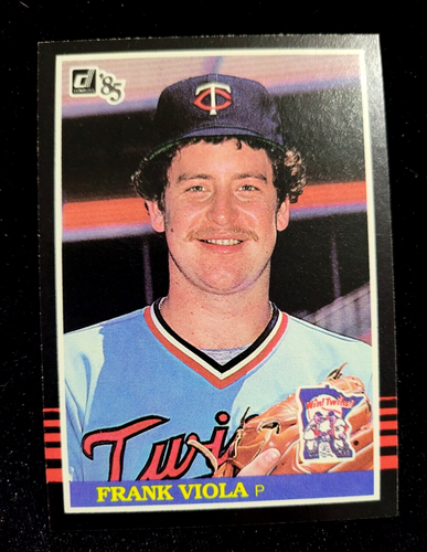 1985 DONRUSS #436 FRANK VIOLA MINNESOTA TWINS | eBay