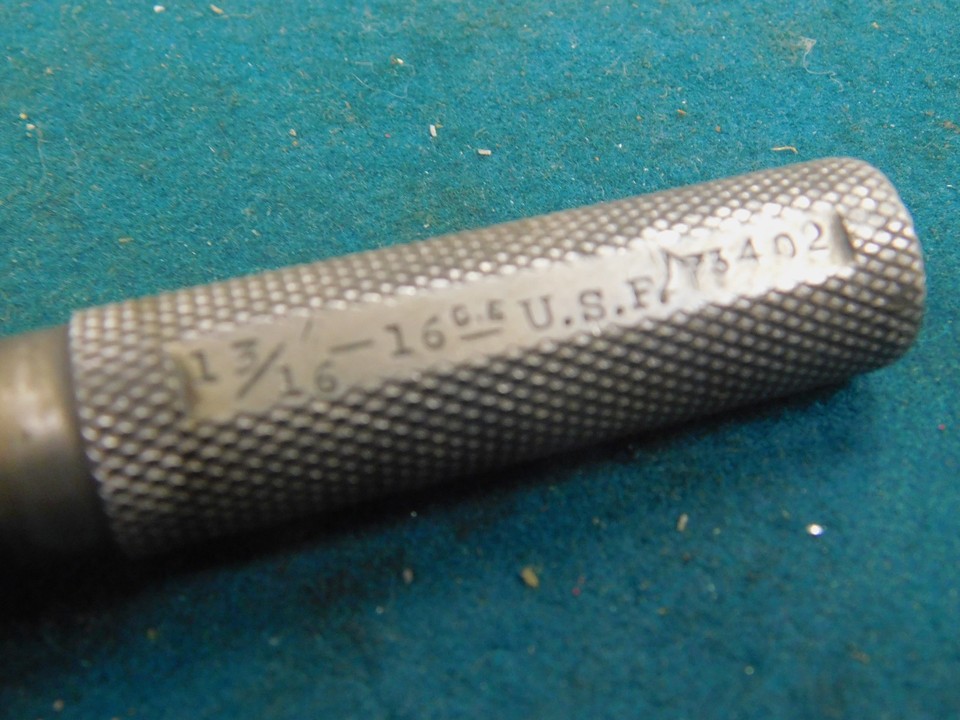 Greenfield USA Thread Plug Go Gage 13/16"-16 U.S.F. | eBay
