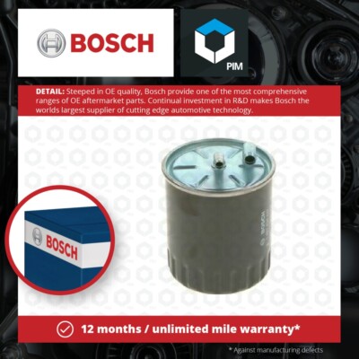 Fuel Filter fits MERCEDES S320 W220, W221 3.0D 3.2D 02 to 09 Bosch ...