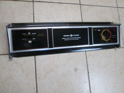 Retro/Vintage GE/General Electric Control/Switch Trim Panel Console ...