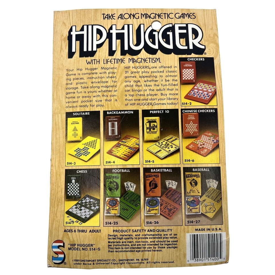 Hip Huggers Magnetic Travel Game Karate Master Complete Sealed | eBay