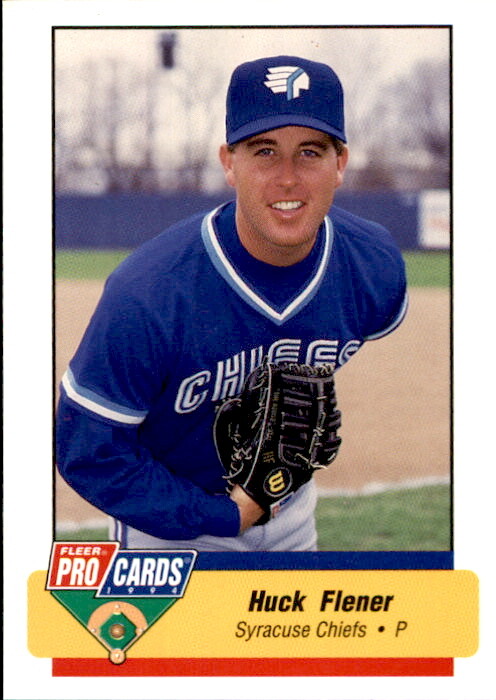 1994 Syracuse Chiefs Fleer/ProCards #968 Huck Flener Austin Texas ...