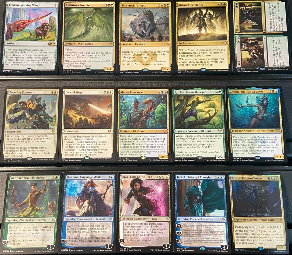 ***Custom Commander Deck*** Atraxa - Counters - EDH MTG Magic Cards | eBay