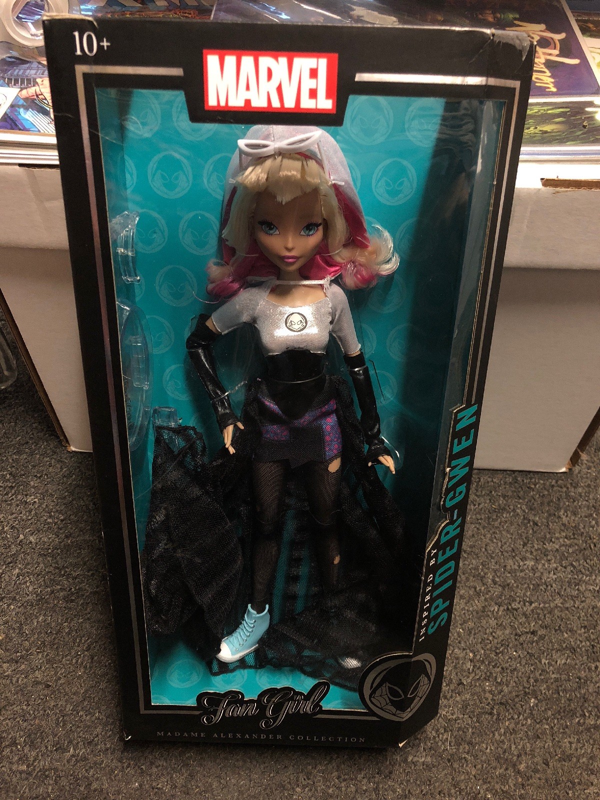 Madame Alexander SPIDER GWEN Marvel Fan Girl | eBay