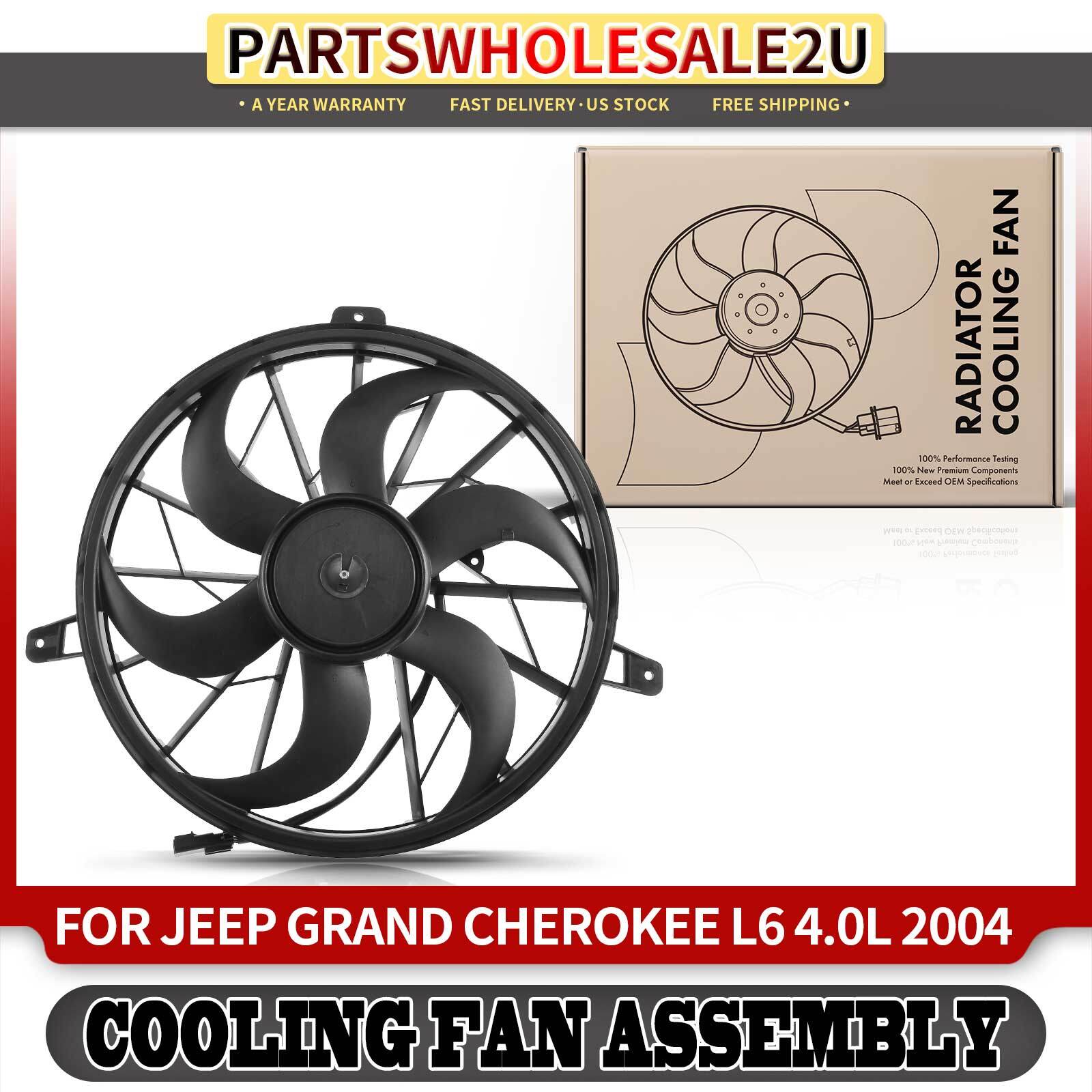 Radiator Cooling Fan Assembly for Jeep Grand Cherokee 2004 620-041 ...