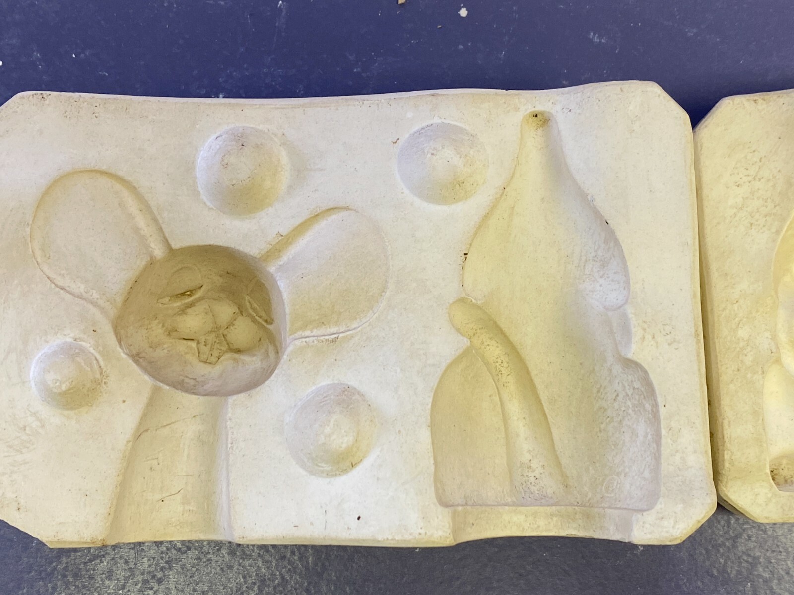 VINTAGE DUNCAN CERAMIC MOLD HM-151 COMIC MOUSE 1977 DUNCAN ENTERPRISES ...