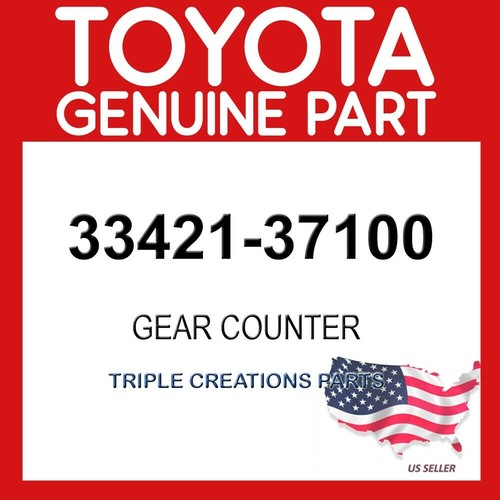 TOYOTA GENUINE 3342137100 GEAR, COUNTER 33421-37100 | eBay