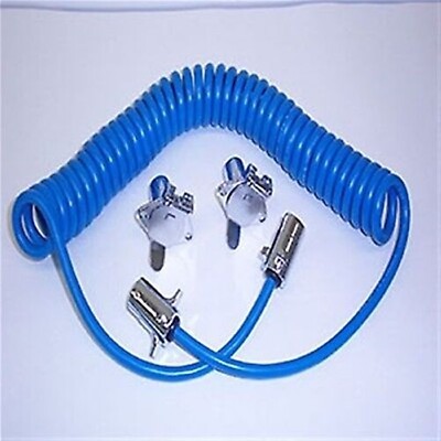 Blue Ox BX88254 Trailer Harness Connector Coiled Cable Extension 7 To 4 ...