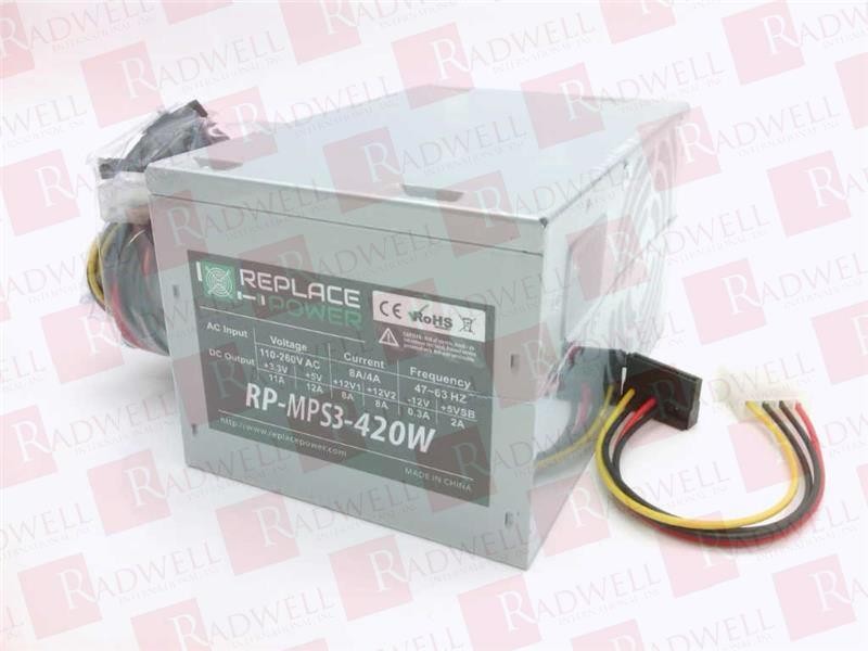 REPLACE POWER RP-MPS3-420W / RPMPS3420W (BRAND NEW) | eBay