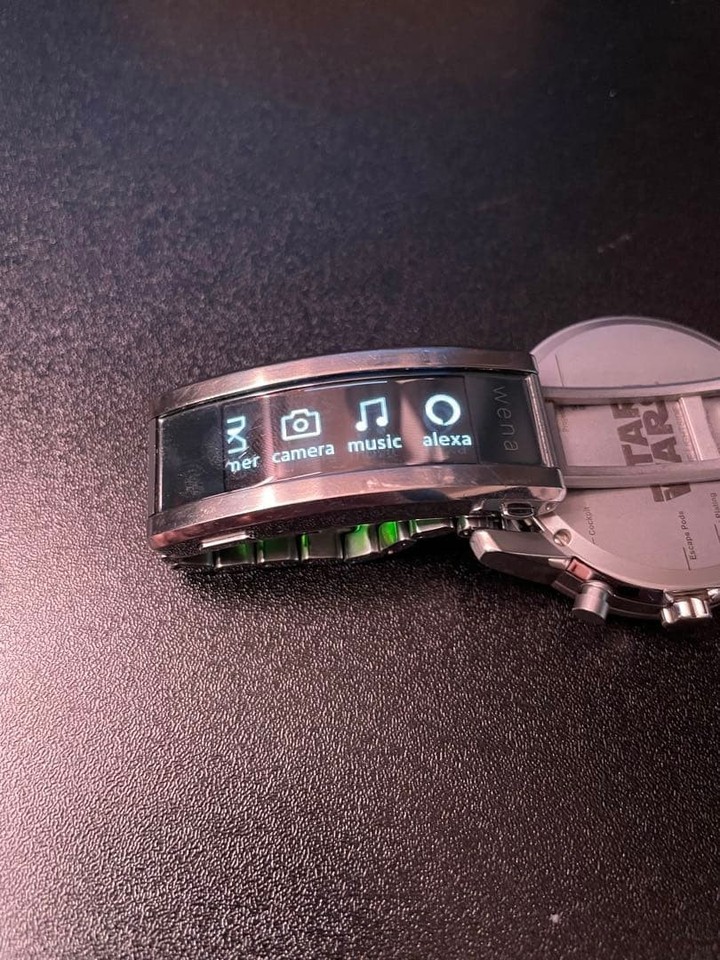 Sony wena3 Star Wars Limited Edition Silver Smartwatch - Repair Needed ...