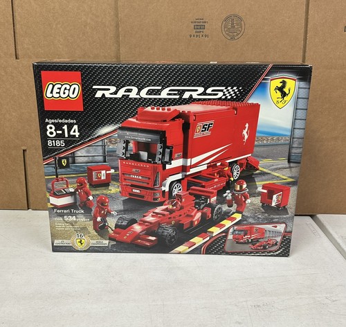 LEGO Racers Ferrari Truck 8185 In 2009 Sealed Retired | eBay