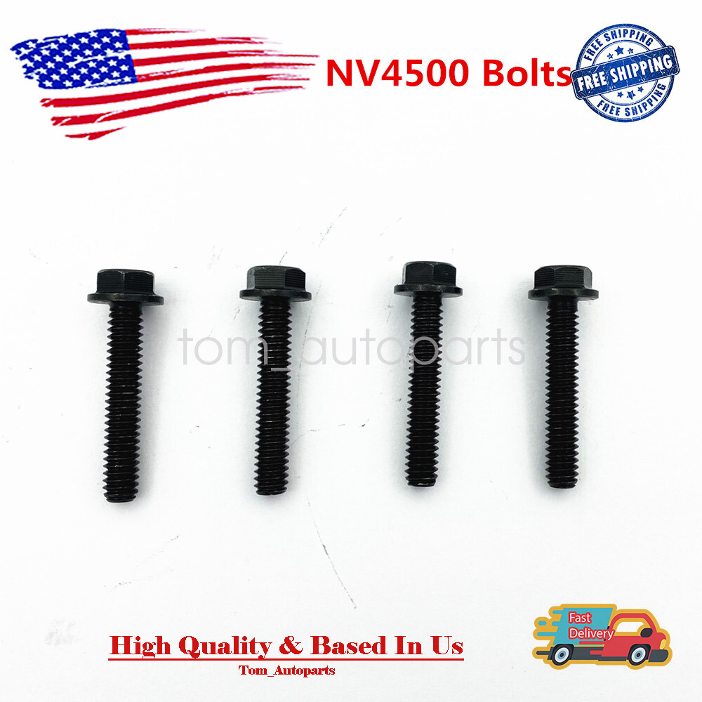 4Pcs NV4500 Mounting Bolts For Dodge Chevy GMC 2WD & 4X4 5 Speed ...