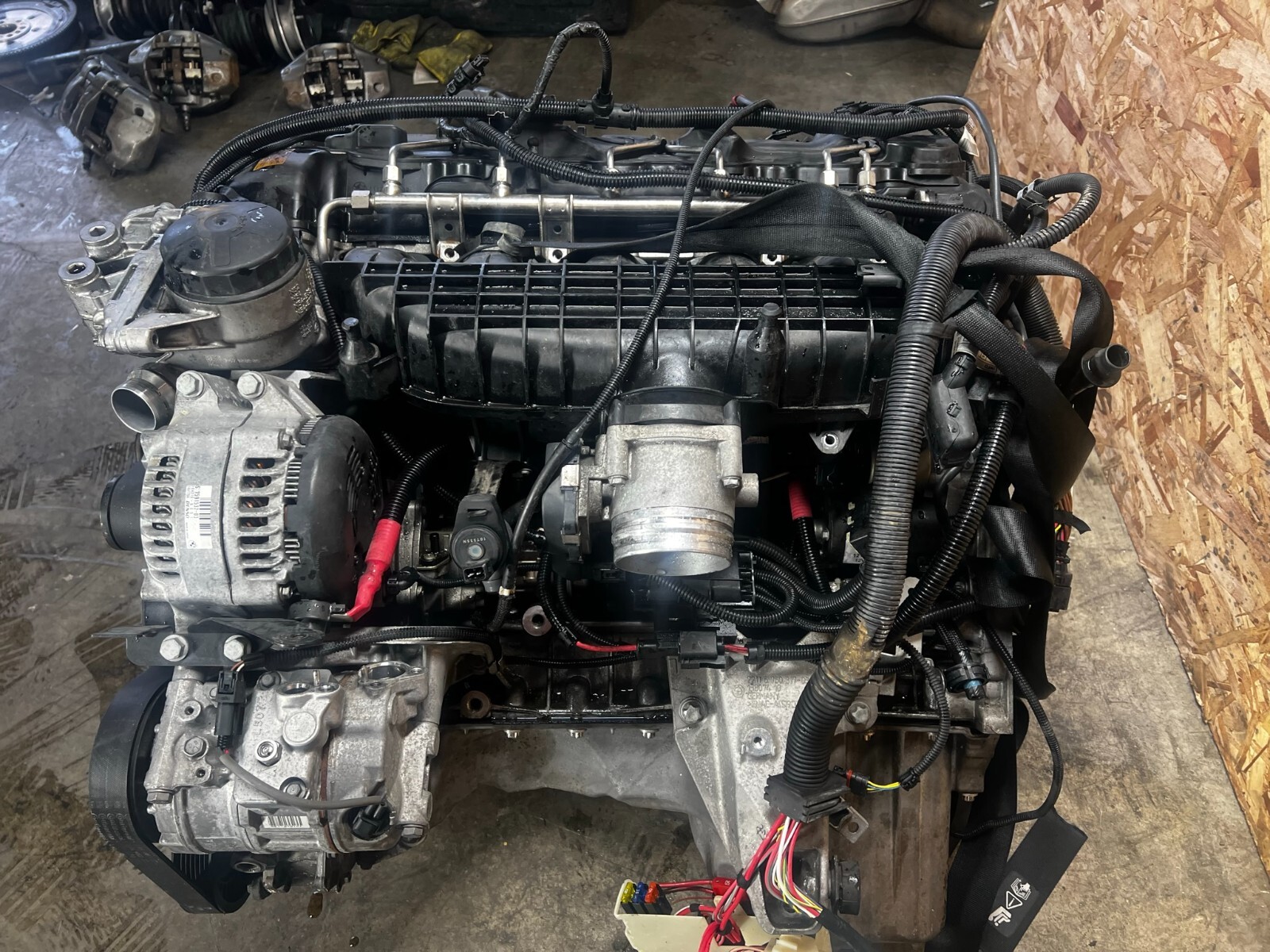 BMW E90 E92 E82 N55 ENGINE MOTOR TURBOCHARGED LONG BLOCK W/ PWG TURBO ...