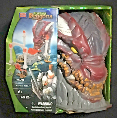 Mega Bloks Plasma Dragons # 9428 Ravine Battle | eBay