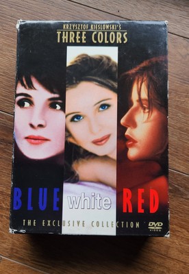 Three Colors Trilogy (DVD, 2009, 3-Disc Set) HTF OOP - RED + WHITE ...