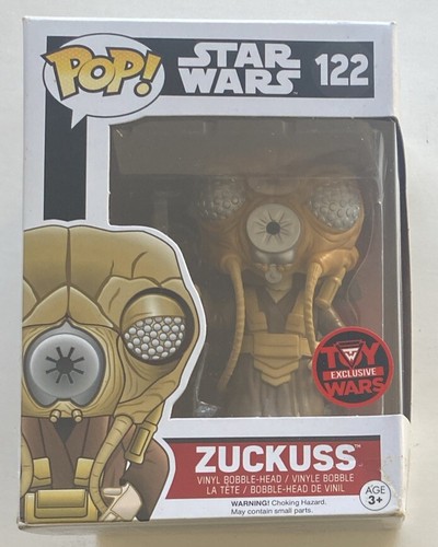STAR WARS FUNKO POP! ZUCKUSS 122 VINYL BOBBLE-HEAD TOY WARS EXCLUSIVE ...