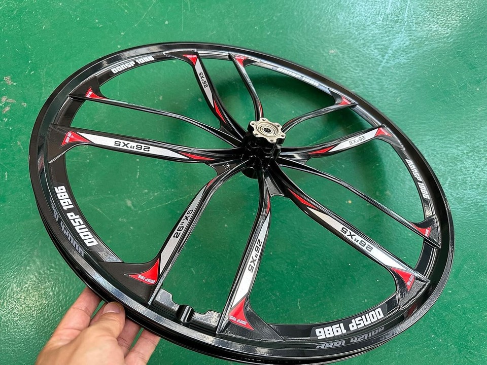 CDH 26" 10 Spokes Mag Wheel Set Rims Front & Rear Bike wheel 100x135mm ...