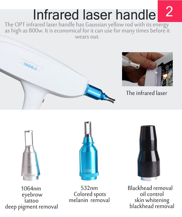 3IN1 Picosecond Painless Laser Face Body Tattoo Hair Removal Machine | eBay