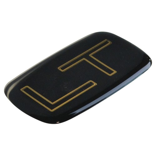 OEM 15036136 LT Nameplate Emblem Black & Gold for Chevy Pickup Truck ...