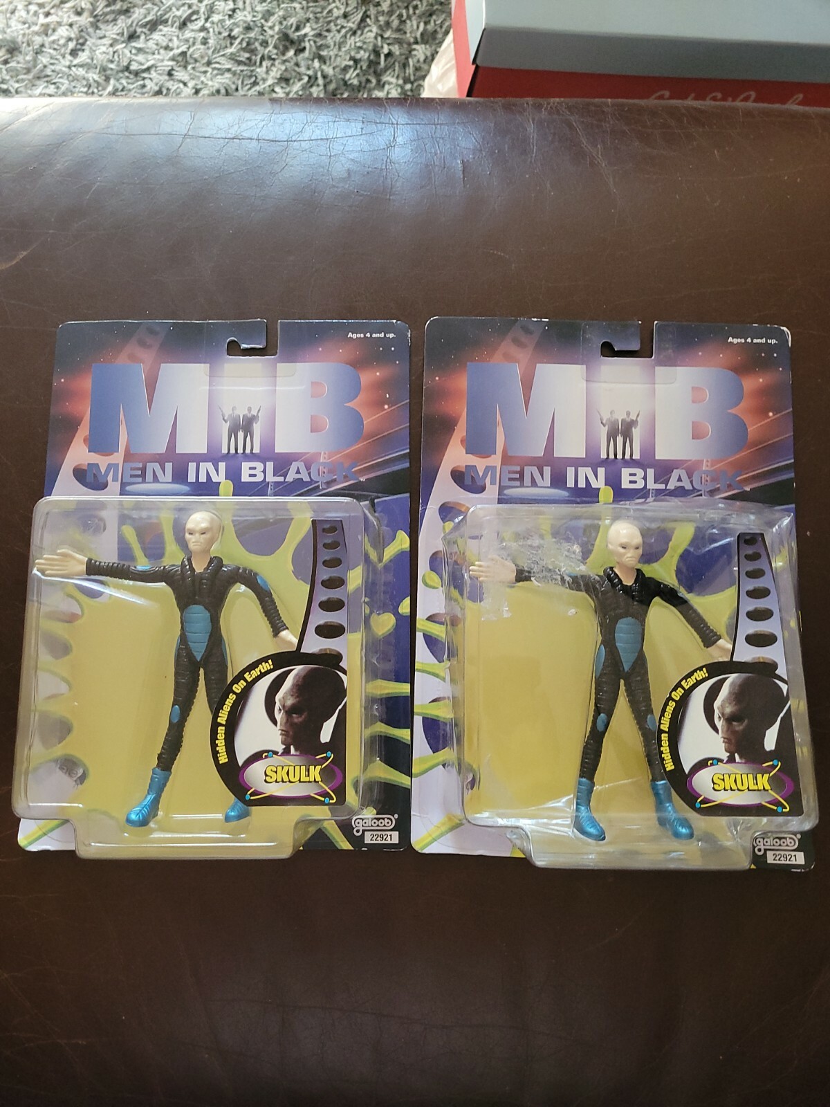 MIB Men in Black Skulk Bendable Alien Figure Galoob Toys NEW In Box LOT ...
