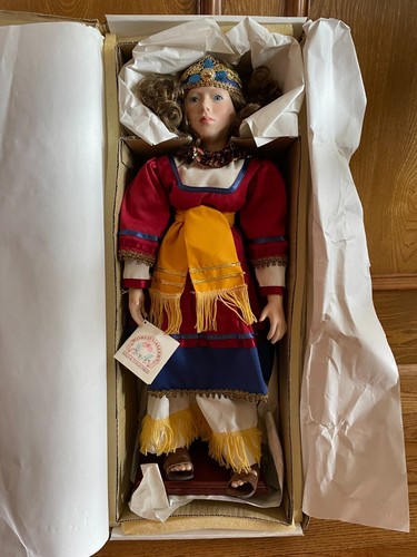 Queen Esther Porcelain Doll, World Gallery of Dolls, 1993 | eBay