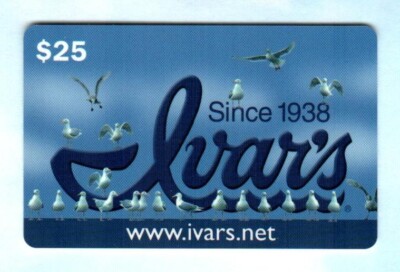 IVAR'S Seagulls 2007 Gift Card ( $0 ) | eBay