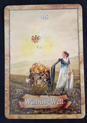 The Enchanted Map Oracle Card #48 Wishing Well Card | eBay