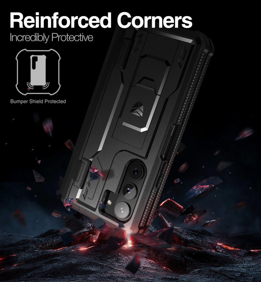 Dexnor For Samsung Galaxy Z Fold 5 4 3 5G Bumper Case with Pen Holder ...